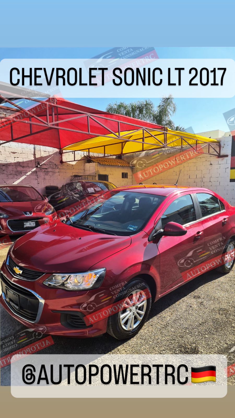 CHEVROLET SONIC LT 2017 – AutoPowerTRC