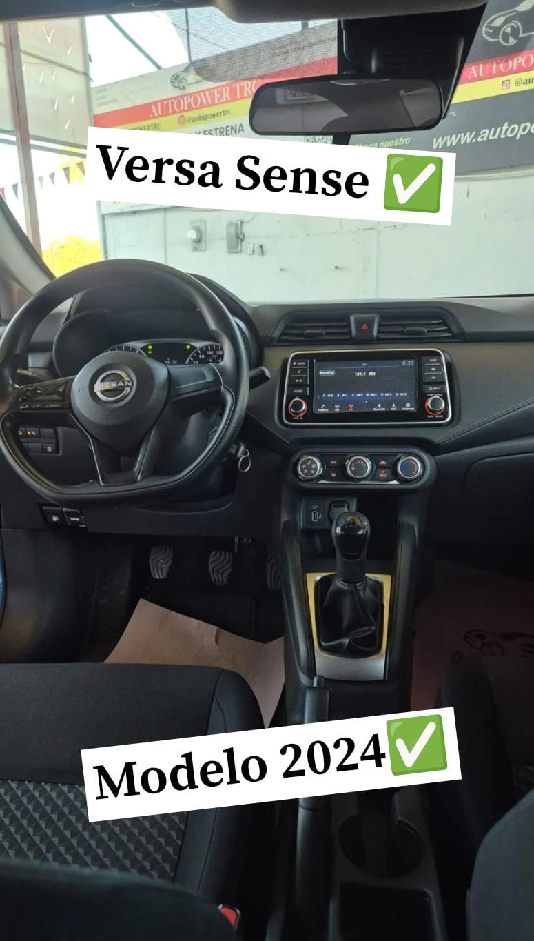 Nissan Versa Sense 2024 – AutoPowerTRC